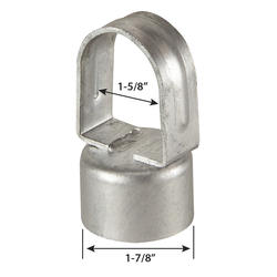 1-7/8" Galvanized Chain-Link Fence Loop Cap at Menards®