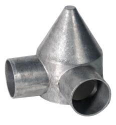 2-3/8" Chain-Link Fence Two Way Bullet Cap at Menards®