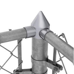 2-3/8" Chain-Link Fence Two Way Bullet Cap at Menards®