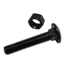 5/16" x 1-1/4" Black Chain-Link Fence Carriage Bolts at Menards®