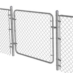 2 3/8" Galvanized Chain-Link Walk Gate Kit at Menards®