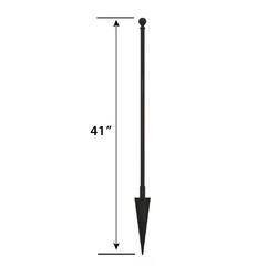 3/4" x 41" Teton No-Dig Fence Post at Menards®