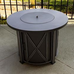 Backyard Creations® 35" Park Canyon Fire Pit Table at Menards®