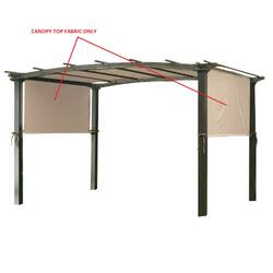 81" x 205" Universal Pergola Beige Replacement Canopy at Menards®