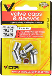Victor™ Valve Caps and Sleeves - 4 Pack at Menards®