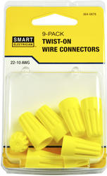 Smart Electrician® 18-10 AWG Twist Wire Connectors- 9 Count at Menards®