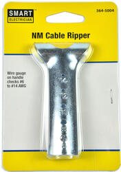 Smart Electrician® 4" Nickel-Plated Residential Cable Ripper at Menards®