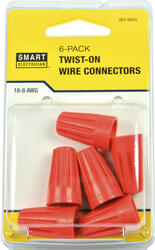 Smart Electrician® 18-10 AWG Twist Wire Connectors- 6 Count at Menards®