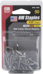 Gardner Bender® 1/2" Metal Wire Staples - 50 Pack at Menards®