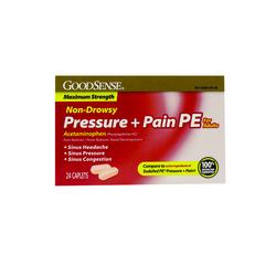 GoodSense® Maximum Strength Non-Drowsy Pressure & Pain PE for Adults ...
