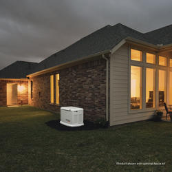 Generac® 24,000-Watt (LP) 21,000-Watt (NG) Home Standby Generator with ...