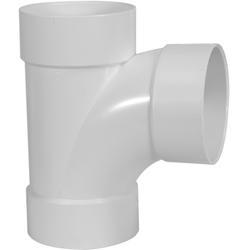 6" Hub PVC Sewer and Drain Sanitary Tee at Menards®