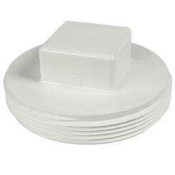 4" MIP PVC Sewer and Drain Plug at Menards®