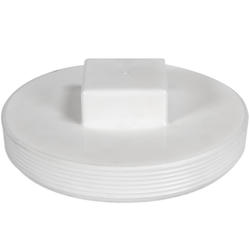 6" MIP PVC Sewer and Drain Plug at Menards®