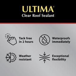 Ultima® Clear Roof Sealant - 10.3 oz at Menards®