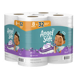 Angel Soft®Toilet Paper With Fresh Scented Tube - 8 Mega Rolls at Menards®
