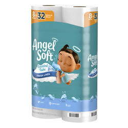 Angel Soft®Toilet Paper With Fresh Linen Scented Tube - 8 Mega Rolls at ...