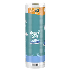 Angel Soft®Toilet Paper With Fresh Linen Scented Tube - 8 Mega Rolls at ...