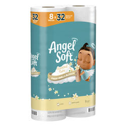 Angel Soft®Toilet Paper With Vanilla Scented Tube - 8 Mega Rolls at ...