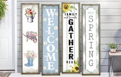 Enchanted Garden™ 48" Welcome Porch Sign at Menards®
