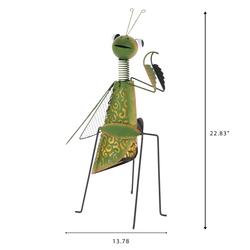 23" LED Solar Metal Mantis Garden Statue- Assorted Styles at Menards®