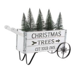 Enchanted Forest® 11-1/2" Wooden "Christmas Trees...Cut Your Own" Wagon ...