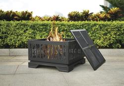 Backyard Creations® 26" Birch Forest Steel Fire Pit at Menards®
