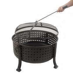 Backyard Creations® 33" Dreamcatcher Steel Fire Pit at Menards®