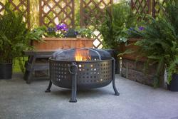 Backyard Creations® 33" Dreamcatcher Steel Fire Pit at Menards®