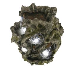 Enchanted Garden® 3'3" Tiered Hidden Falls Outdoor Fountain at Menards®