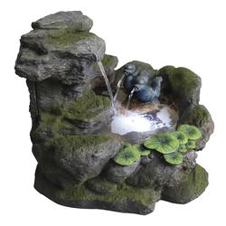 Enchanted Garden® 2'7" Duck Creek Park Outdoor Water Fountain at Menards®