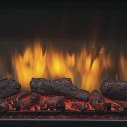 Pleasant Hearth® Barret 60" Barnboard Gray Infrared Electric Fireplace ...