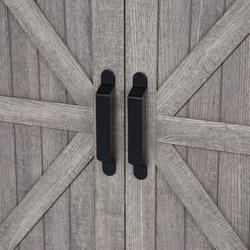 Pleasant Hearth® Barret 60" Barnboard Gray Infrared Electric Fireplace ...