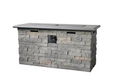 Backyard Creations® 50,000 BTU's Harrington Beach Fire Pit Table at ...