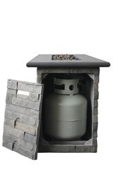 Backyard Creations® 50,000 BTU's Harrington Beach Fire Pit Table at ...