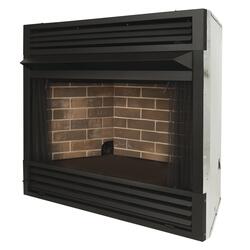 Pleasant Hearth 32" Circulating Vent-Free Zero Clearance Universal Gas ...