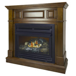 Pleasant Hearth 42" Heritage Vent Free Dual Fuel Gas Fireplace at Menards®