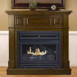 Pleasant Hearth 42" Heritage Vent Free Dual Fuel Gas Fireplace at Menards®