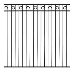 Gilpin Products Deco 6 x 6 Steel Fence at Menards®