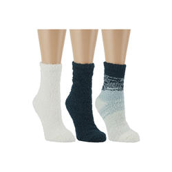 Fifth & Luxe™ Ladies' Crew Eucalyptus 9-11 Spa Socks - 3 Pairs at Menards®