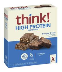 think!® High Protein Brownie Crunch Protein Bar - 5 ct at Menards®
