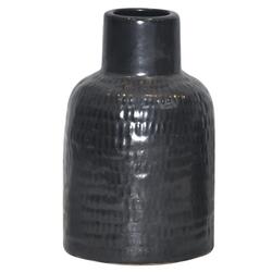 Enchanted Garden™ 7.9" Black Ceramic Vase at Menards®