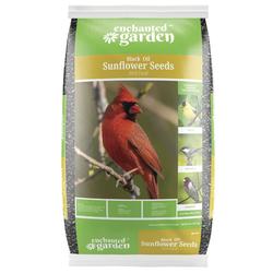 Enchanted Garden™ Black Oil Sunflower Seed Wild Bird Food - 50 lb at ...