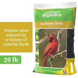 Enchanted Garden™ Sunflower Seeds Wild Bird Food - 20 lb at Menards®