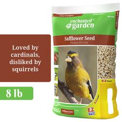 Enchanted Garden™ Safflower Premium Wild Bird Food Seed - 8 lb at Menards®