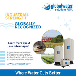 Global Water Solutions 21.13 Gallon Vertical Well Water Pressure Tank ...