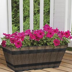 Master Garden 20" Whiskey Window Box Planter at Menards®