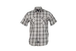 RW Rugged Wear® Men's Short Sleeve Twill Plaid Button Down Shirt ...