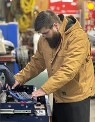 RW Rugged Wear® Men's Brown Duck Heavy-Duty Contractor Coat - Large at ...