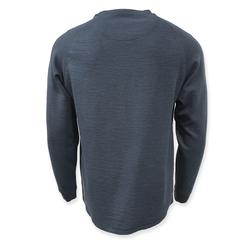 RW Rugged Wear® Men's Navy Pier Waffle Knit Long Sleeve Raglan Shirt ...